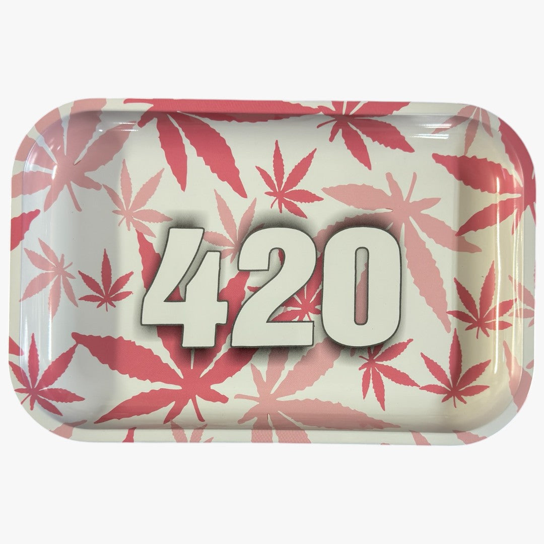 ROLLING TRAY 11.25"X7.5" MIX DESIGN (M) PACKAGE OF 7 TRAYS – Cloudi Canada