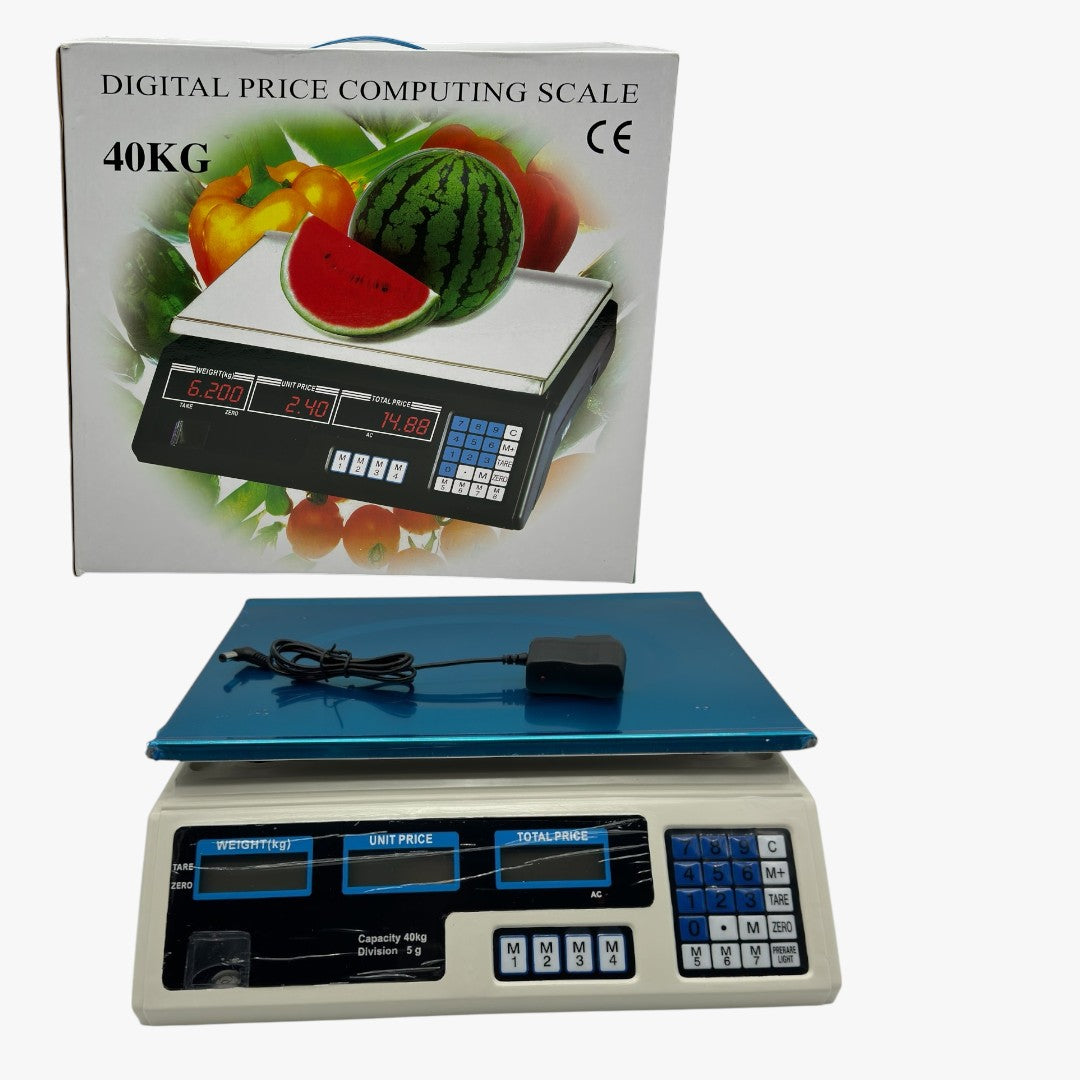 DIGITAL PRICE COMPUTING SCALE 40 KG – Cloudi Canada